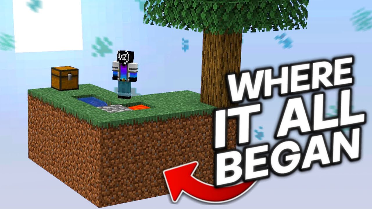 Revisiting Minecraft Skyblock - 3 Years Later - Minecraft videos