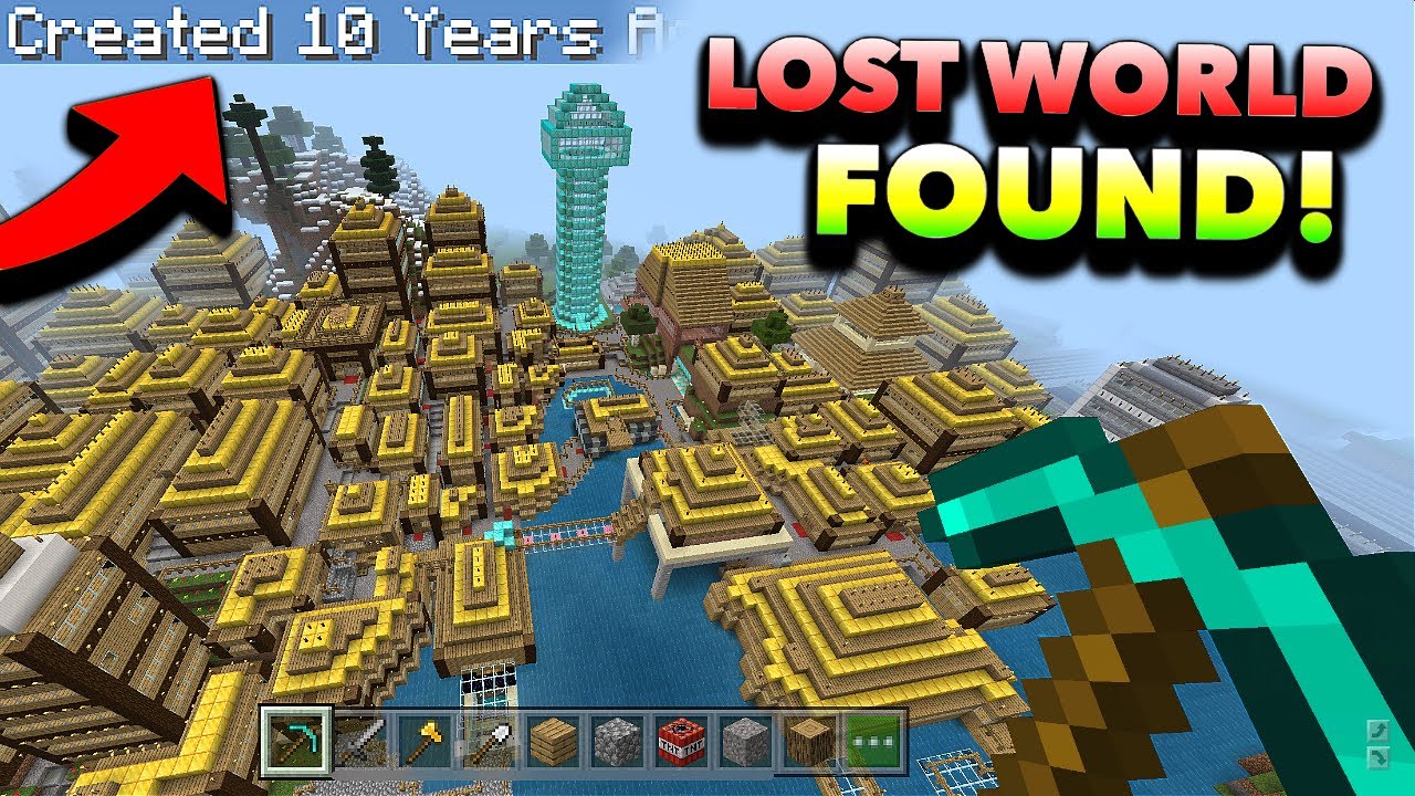 Revisiting My Oldest Minecraft World... (Lost for 6+ Years) - Minecraft ...