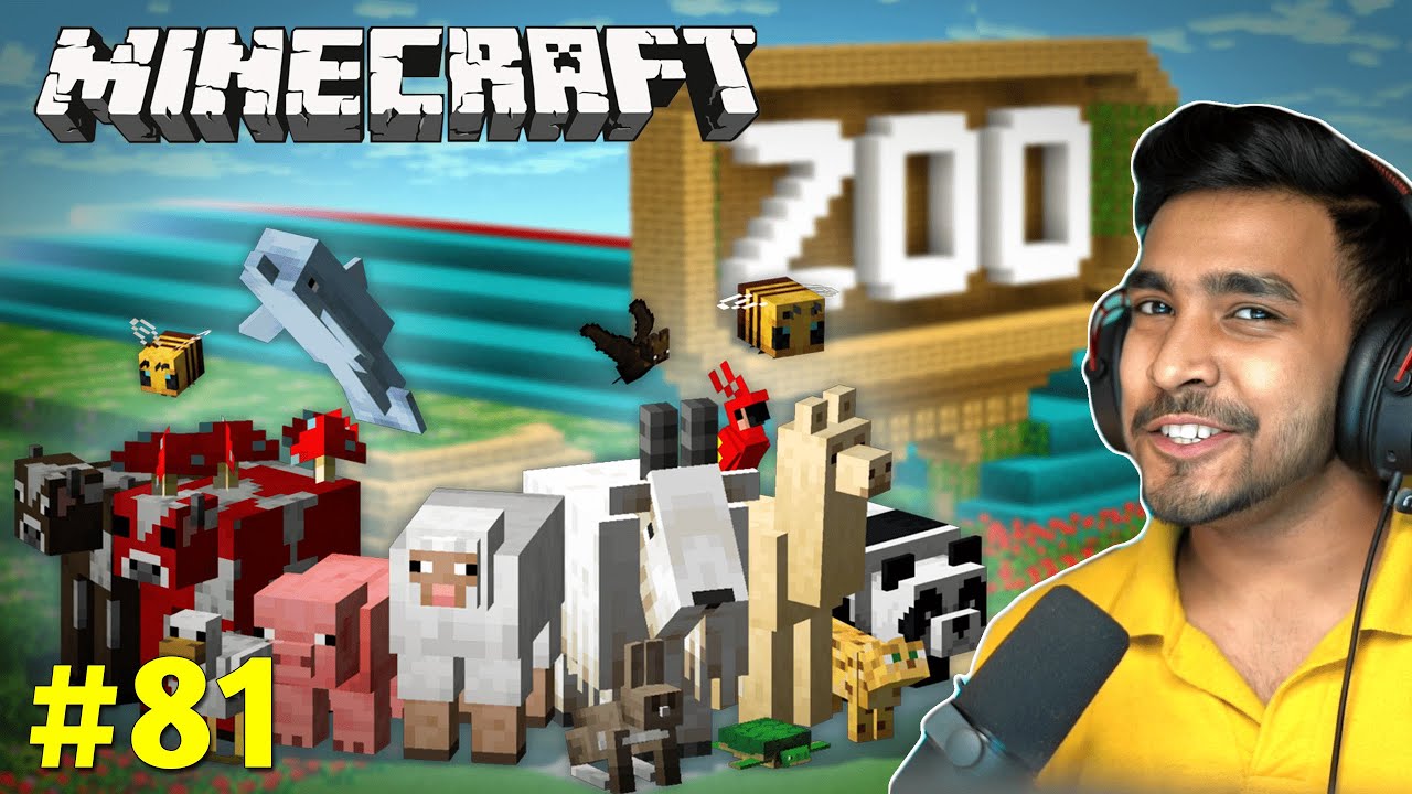 TAKING ANIMALS TO ZOO | MINECRAFT GAMEPLAY #81 - Minecraft videos