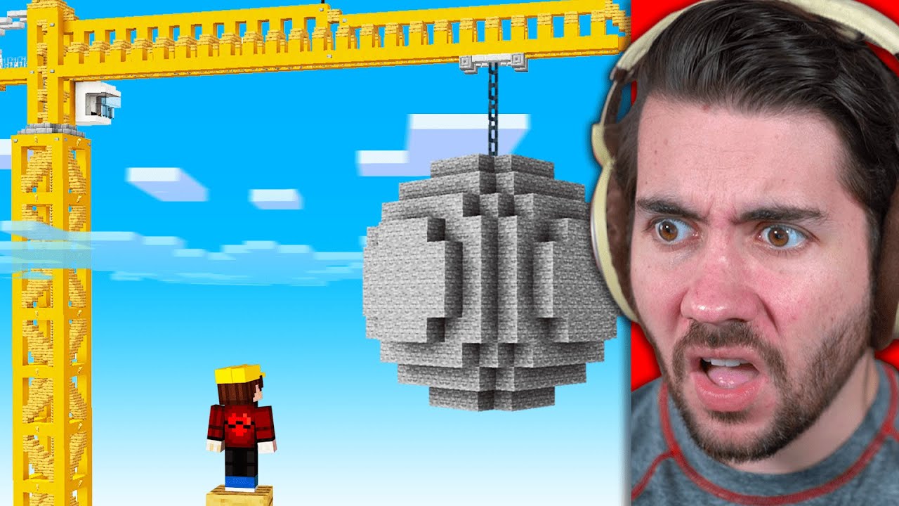 Testing Real Life Construction Hacks In Minecraft - Minecraft videos