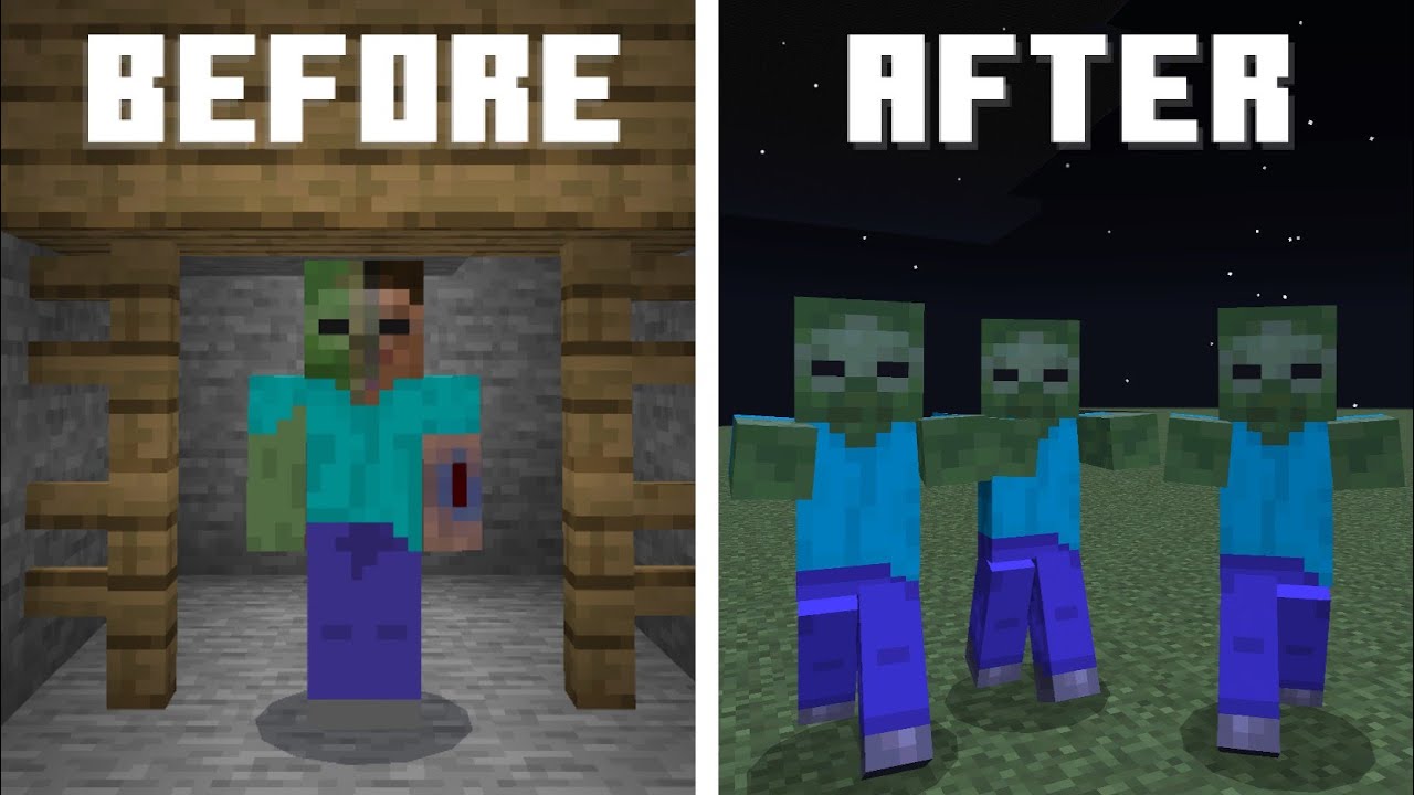 The Story of Minecraft’s First Zombies - Minecraft videos