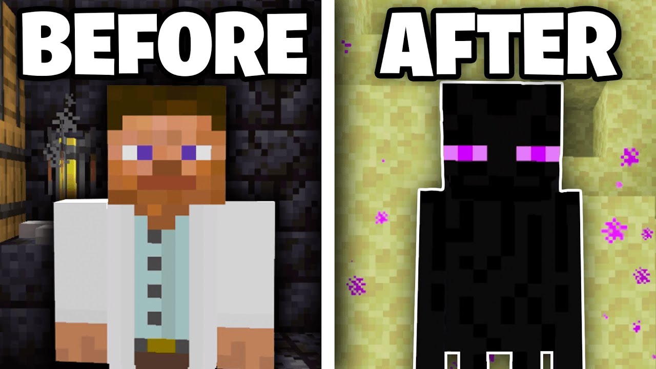 The Story of The First ENDERMAN In Minecraft... - Minecraft videos