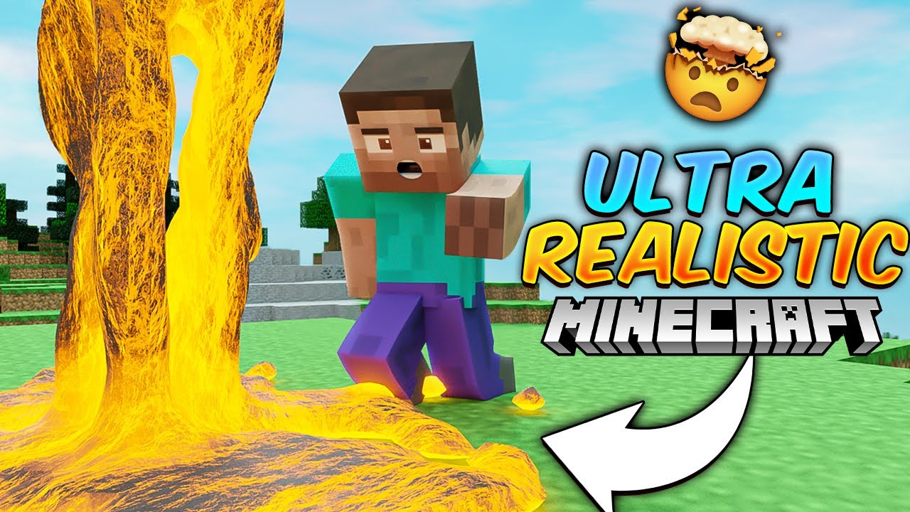 This Ultimate Realistic Minecraft is MINDBLOWING! - Minecraft videos