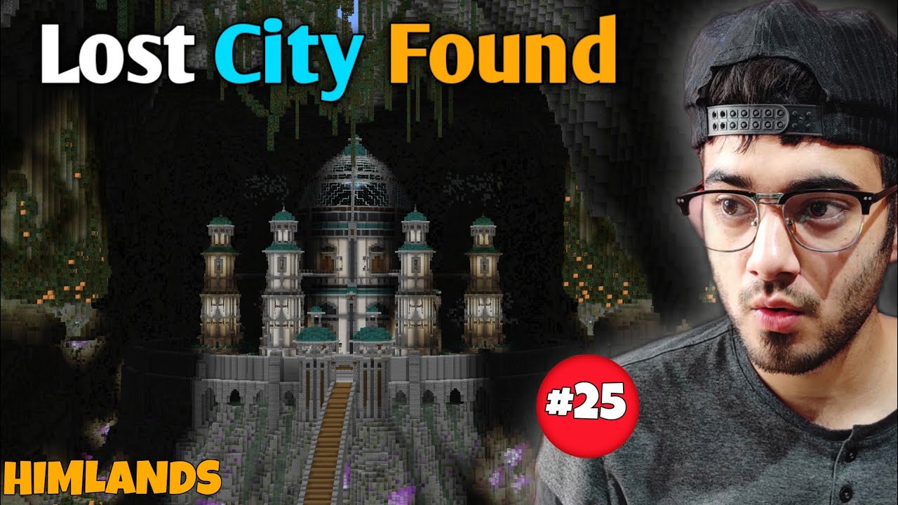 HIMLANDS - I FOUND LOST ANCIENT CITY | Minecraft [S-3 part 25 ...