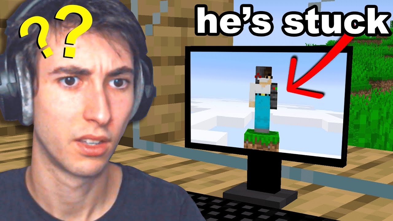 I Trapped my Friend in a World inside a World... - Minecraft videos