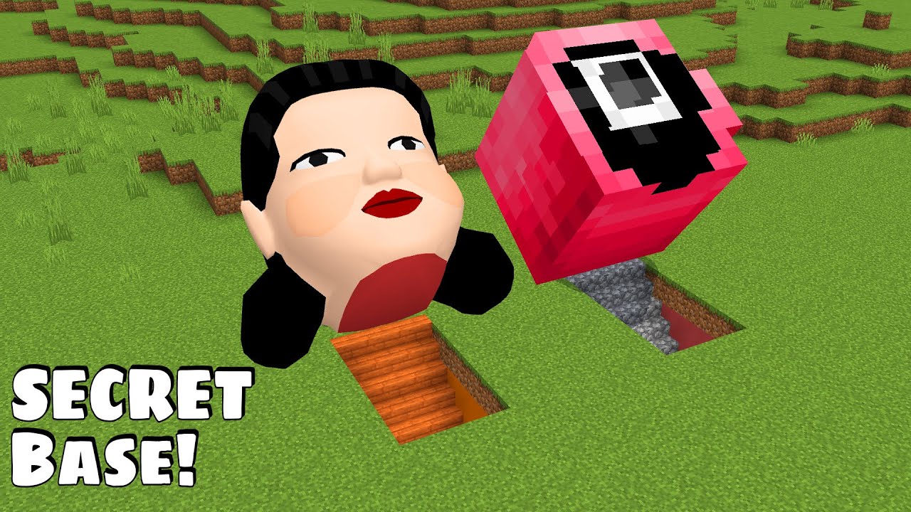 I found SECRET DOLL UNDERGROUND BASE in Minecraft - Gameplay - Coffin ...