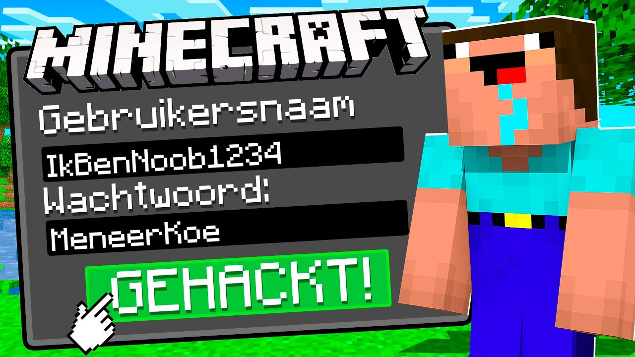Ik HACKTE NOOB1234 Zijn MINECRAFT Account! *SCHOKKEND* - Minecraft videos