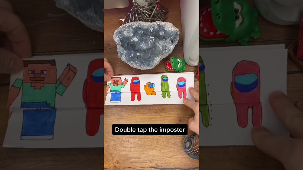 Imposter check 4 Minecraft Edition #shorts - Minecraft videos