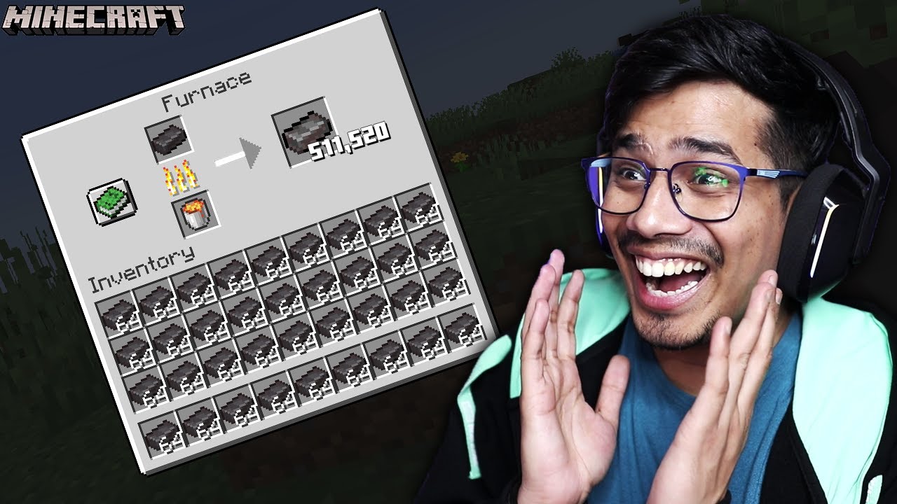 Minecraft, But Smelting Multiplies Items - Minecraft videos
