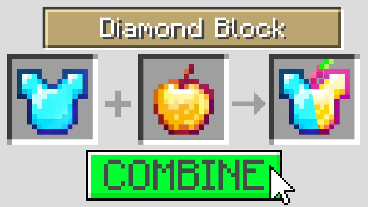 Minecraft, But You Combine Any Items... - Minecraft videos
