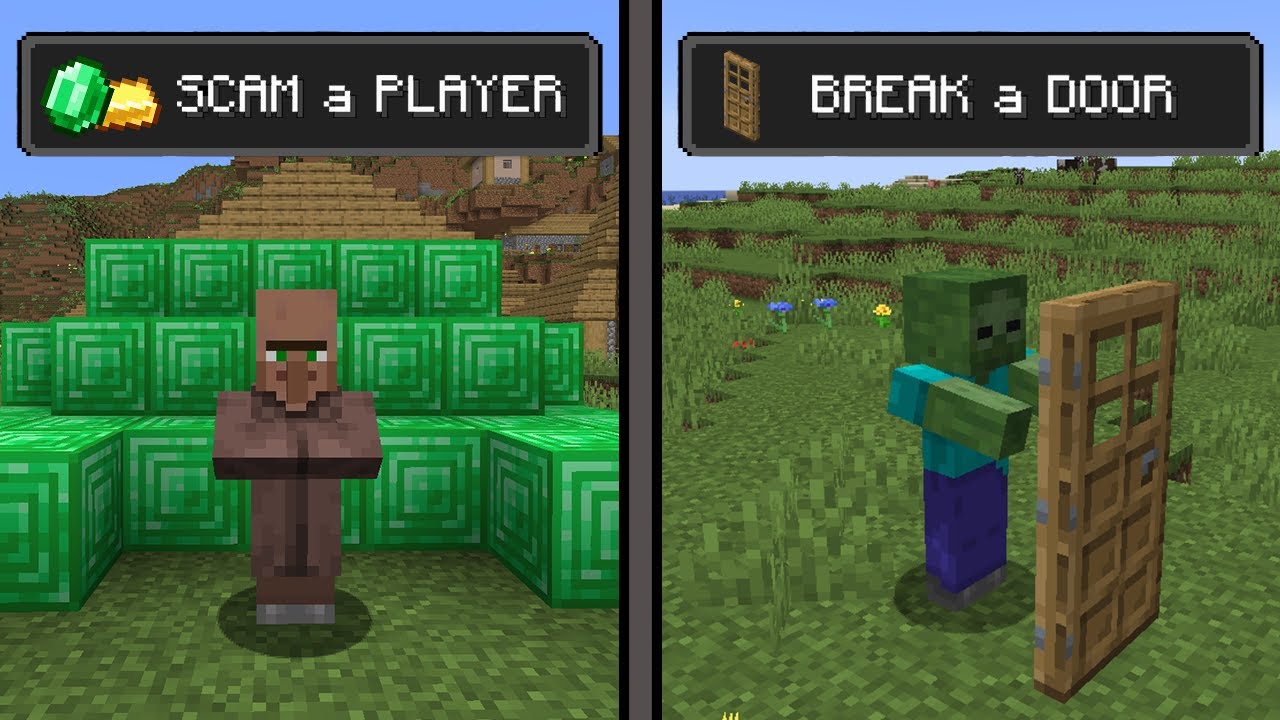 Minecraft if MOBS had ACHIEVEMENTS - Minecraft videos