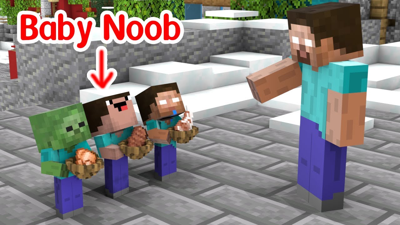 Monster School : Baby Noob Was Forgotten - Minecraft Animation ...