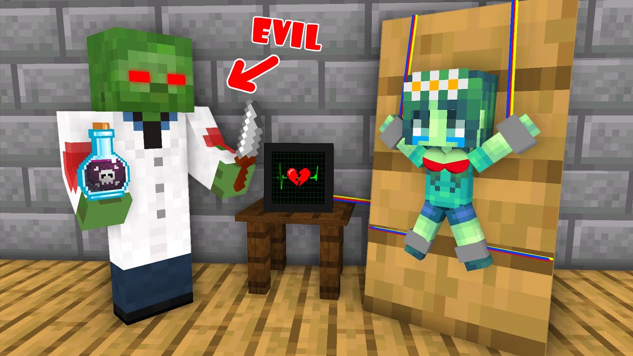 Monster School : Baby Zombie Girl and Evil Zombie Doctor - Sad Story ...