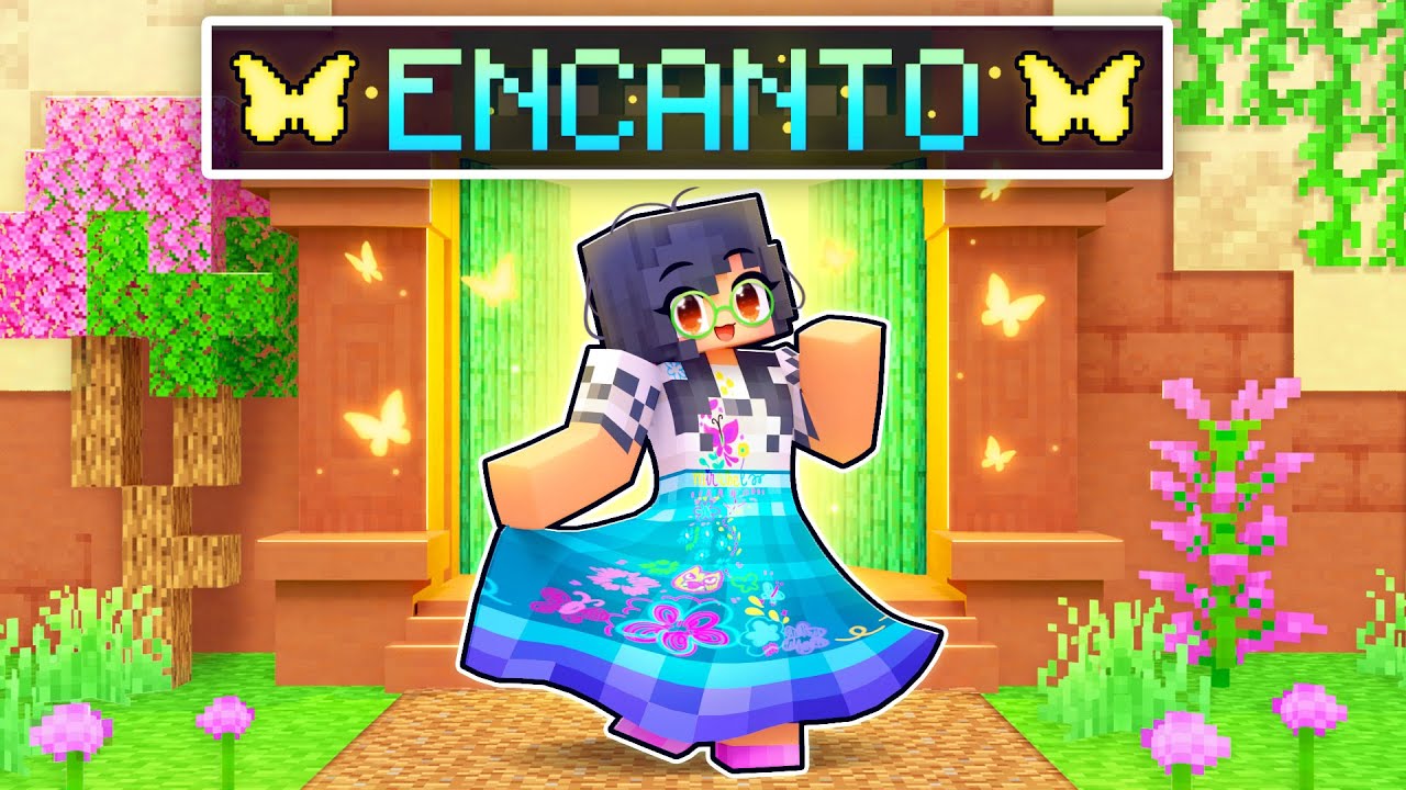 Playing as the FAMILY of ENCANTO In Minecraft - Minecraft videos