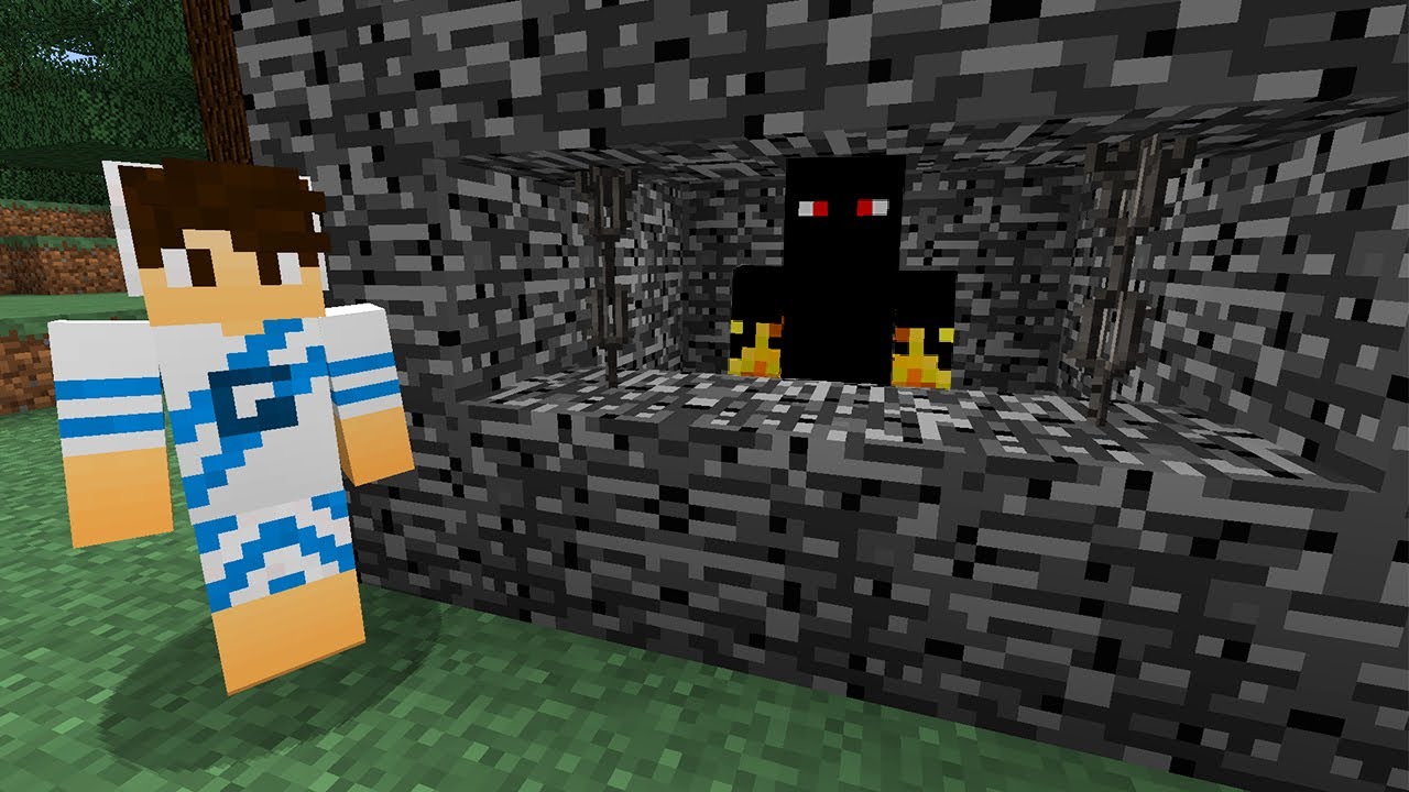 TIVE QUE PRENDER O ATHOS NO MINECRAFT! - Minecraft videos