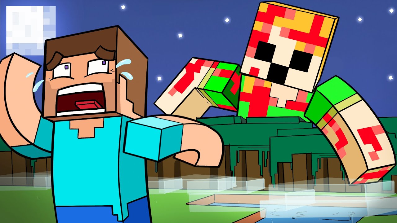 The TRUE Story of Minecraft Alex (Cartoon Animation) - Minecraft videos