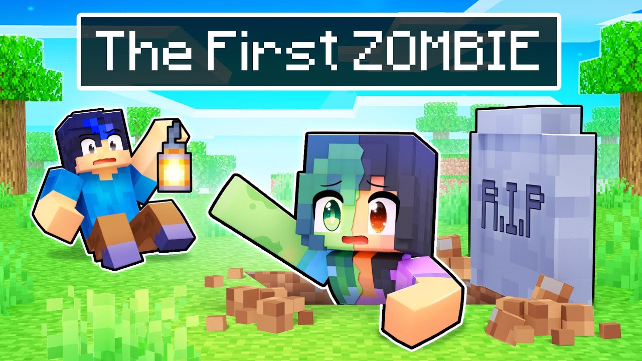The Very FIRST ZOMBIE Story In Minecraft! - Minecraft videos