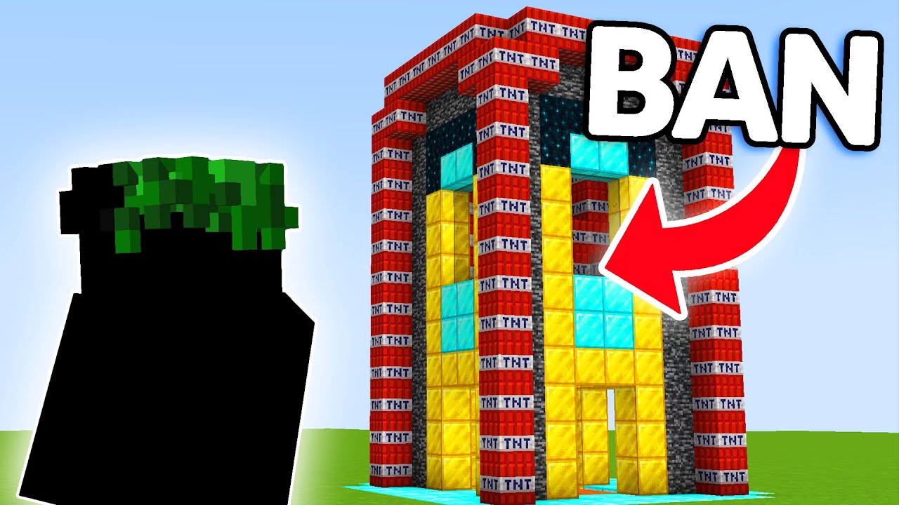 This Minecraft Building is Illegal... Here's Why - Minecraft videos