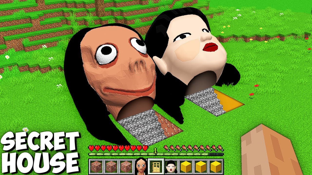 What if you LIGHT MOMO PORTAL in Minecraft ? BIGGEST DOLL SQUID GAME ...
