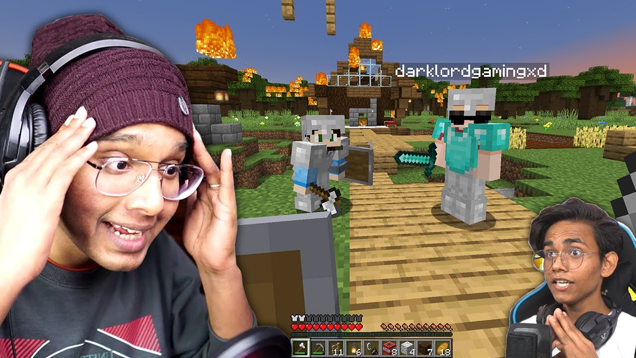 i started a WAR in this new MINECRAFT SMP! - Minecraft videos