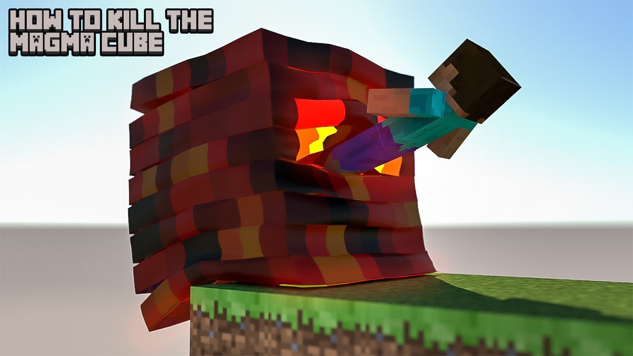 minecraft - How to kill a magma cube [softbody simulation] - Minecraft ...