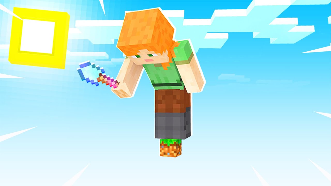 Minecraft But It's Only 1 Tiny Block - Minecraft videos