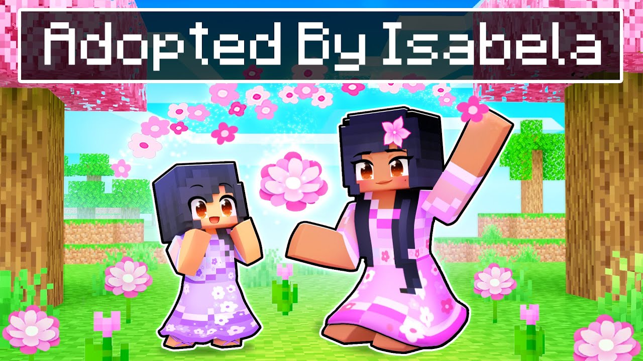 Adopted By ISABELA From ENCANTO In Minecraft! - Minecraft videos