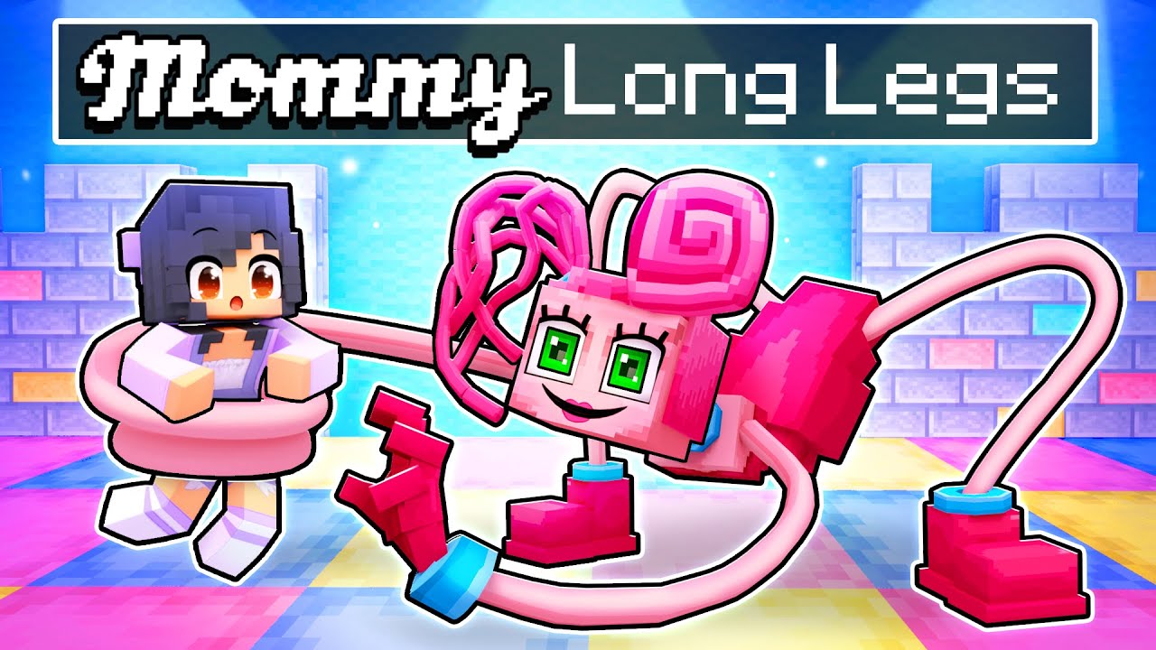 Adopted By MOMMY LONG LEGS In Minecraft! - Minecraft videos
