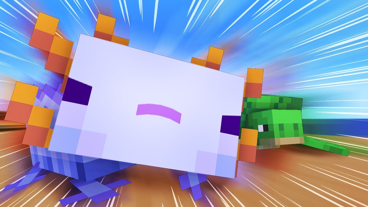 Axolotl & Villager 04 - Final Battle | Minecraft Animation - Minecraft ...