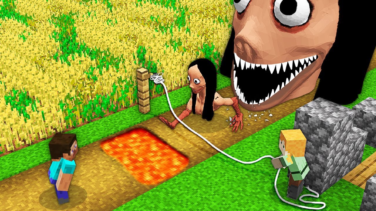 BEST TRAPS for MOMO from WITCH SECRET HOUSE in MINECRAFT Gameplay ...