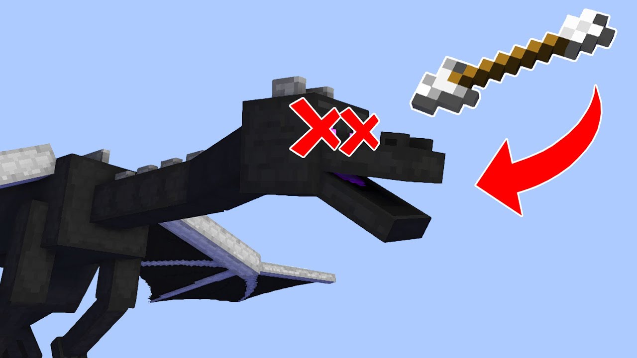 Enderdrache ONEHITTEN in Minecraft Vanilla! (Ohne Mods & Commands ...