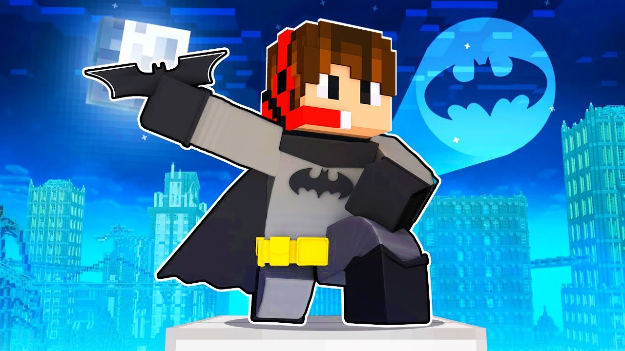 I Became BATMAN In Minecraft - Minecraft videos