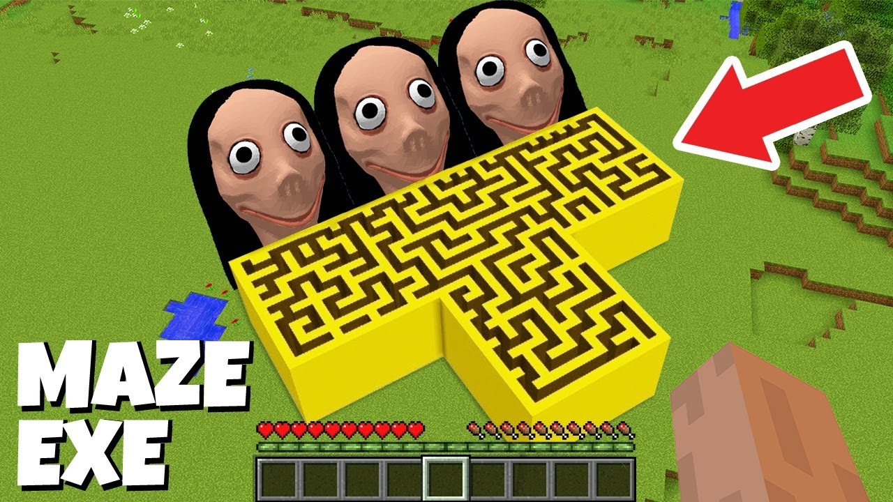 I Found Secret MOMO MAZE in Minecraft - Minecraft animations NEW ...