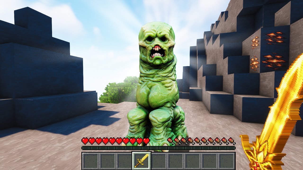 If I Take Damage Minecraft Gets More Realistic - Minecraft videos
