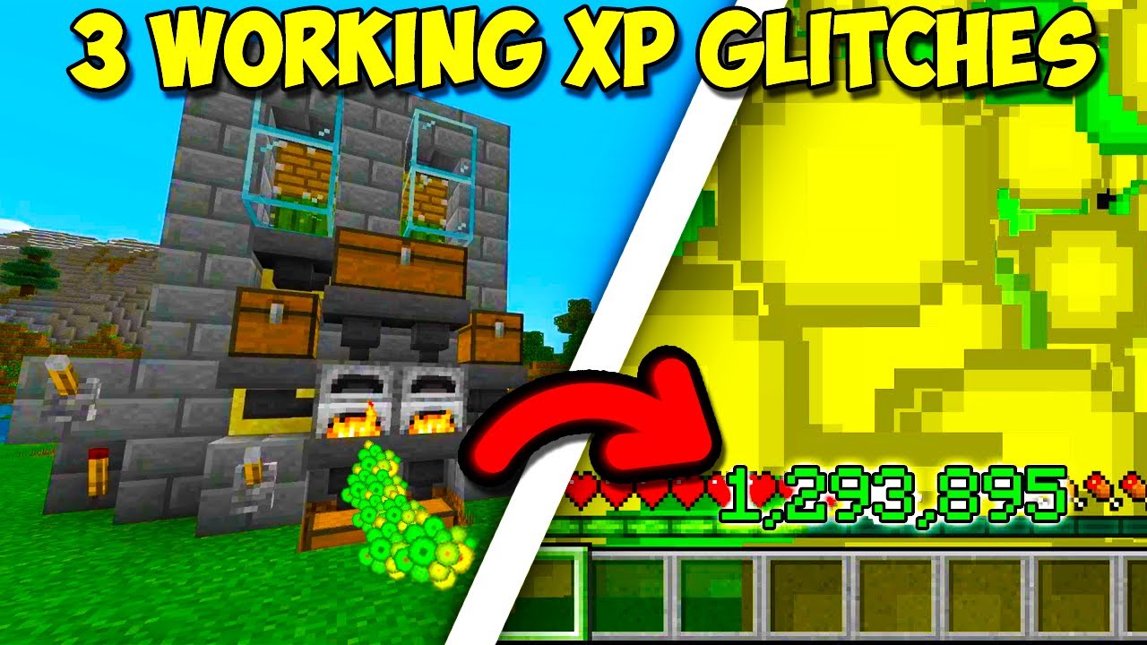 Minecraft Bedrock - 3 WORKING UNLIMITED XP GLITCHES! "PS4, Xbox, PC ...