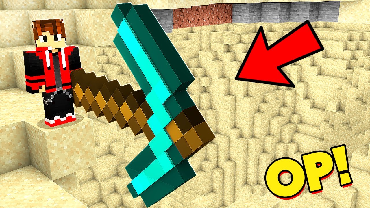 Minecraft, But I Can Craft GIANT Tools..... - Minecraft videos