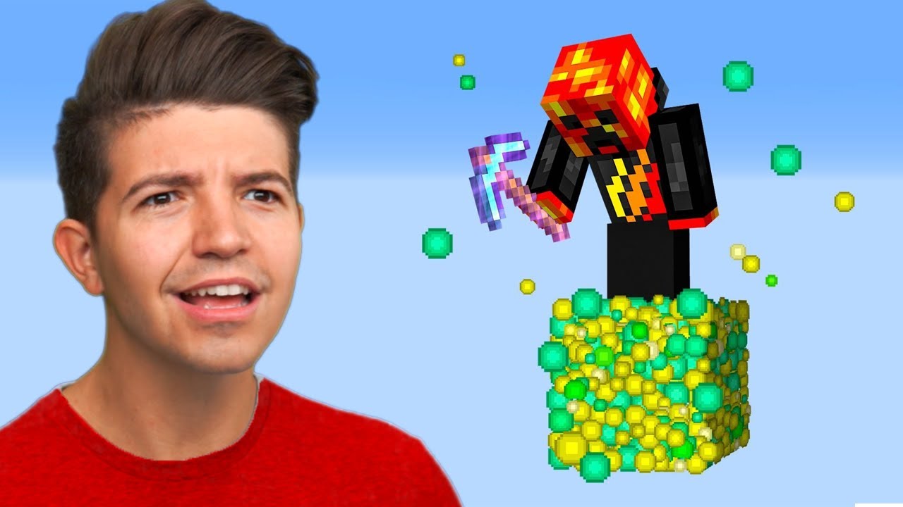 Minecraft, But There's Only ONE XP Block! - Minecraft videos