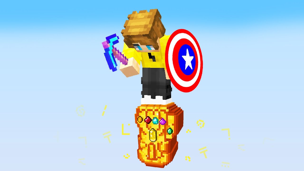 Minecraft, But With 1 Infinity Block.. - Minecraft videos