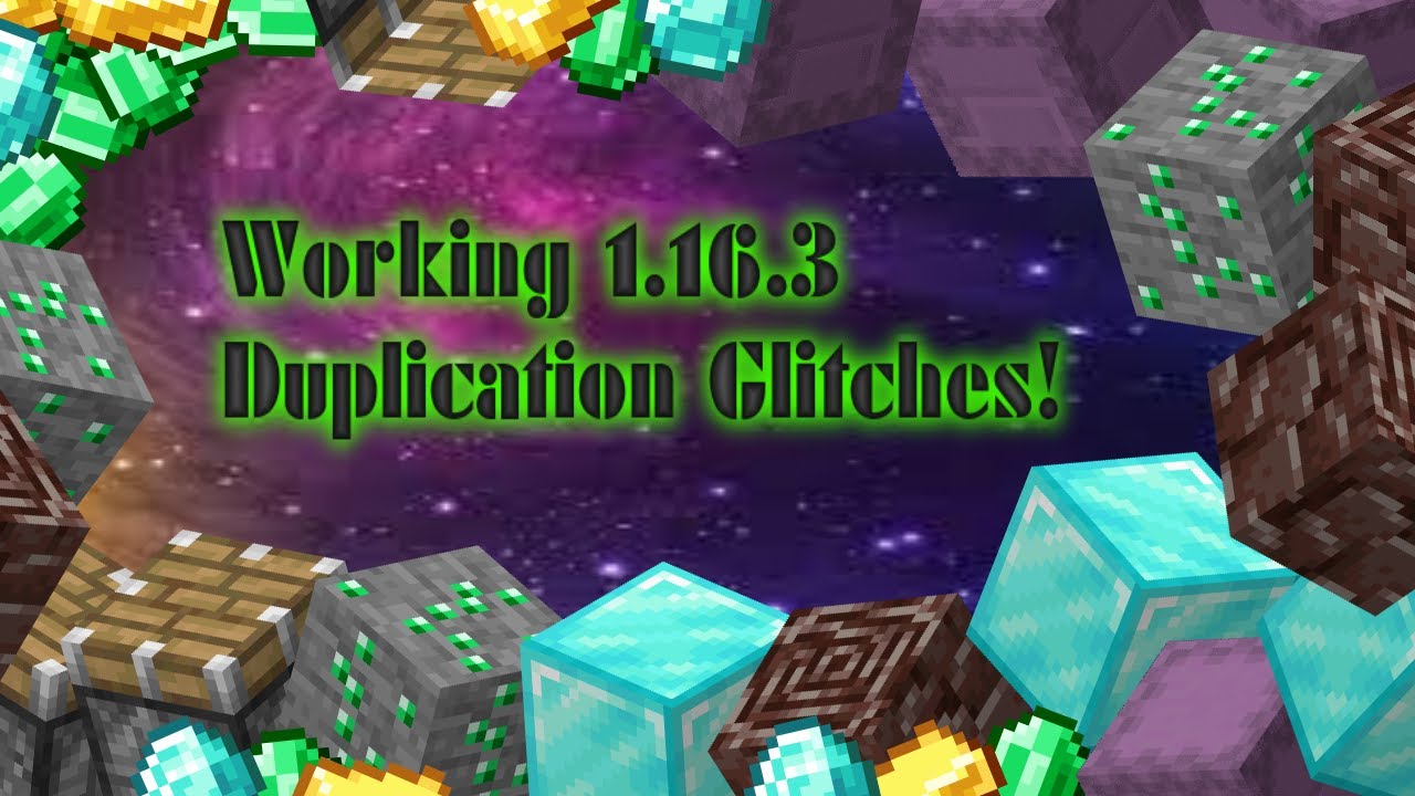 Minecraft Java 1.16.3 Working Multiplayer Duplication Glitches ...