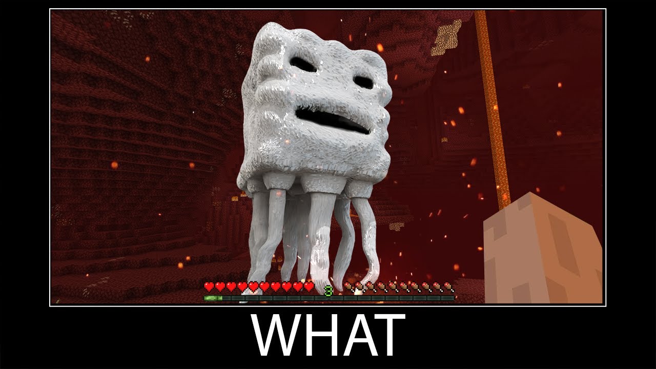 Minecraft wait what meme part 94 realistic minecraft Ghast - Minecraft ...