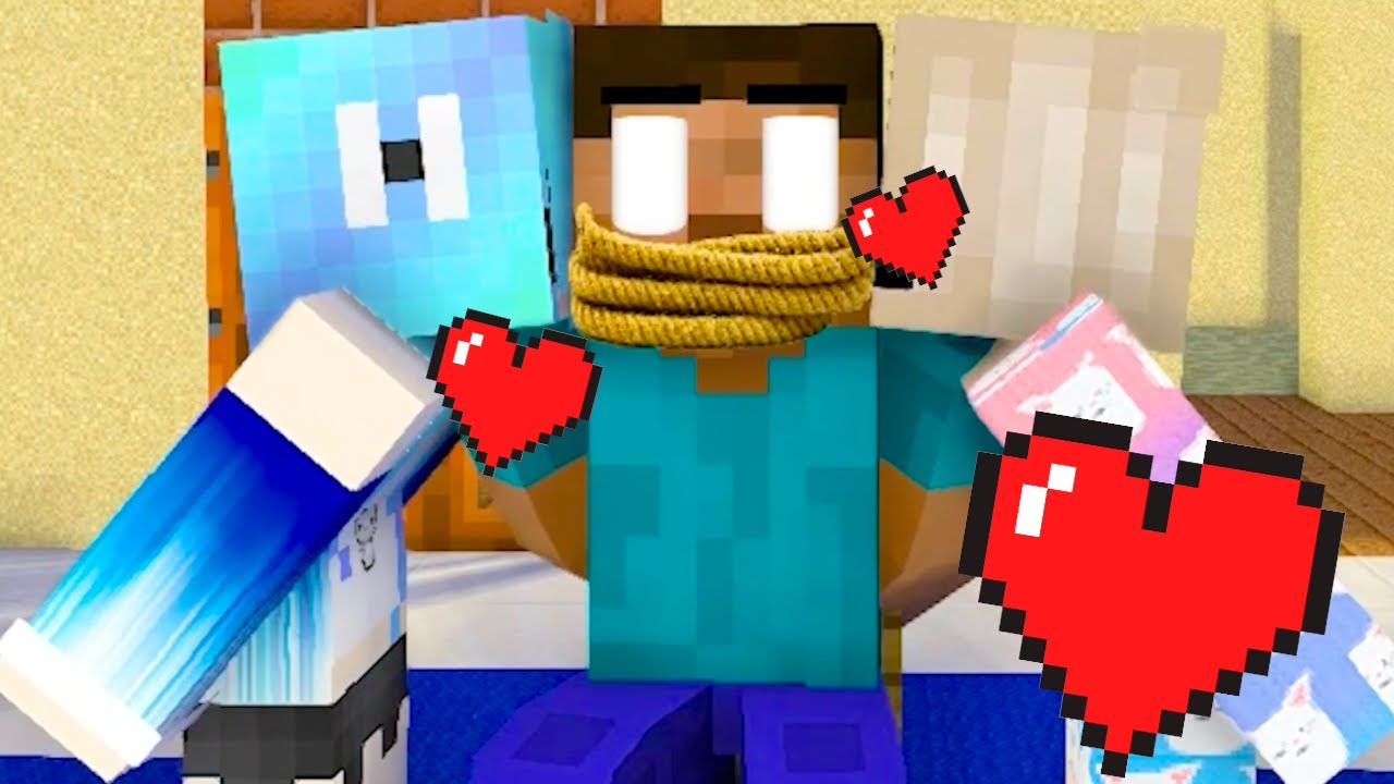 Monster School : Funny Love Curse - Minecraft Animation - Minecraft videos