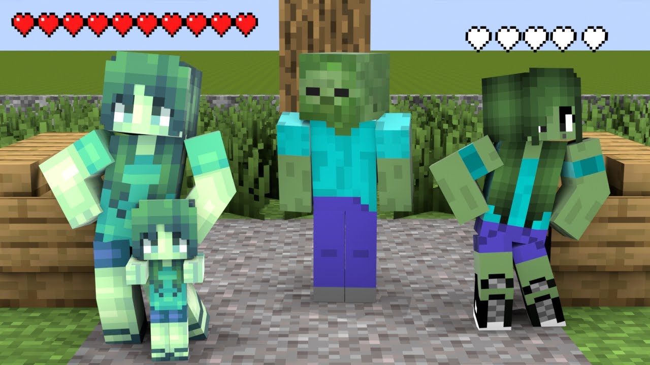 Monster School : Zombie Boy Found a Sweetheart Again - Minecraft ...