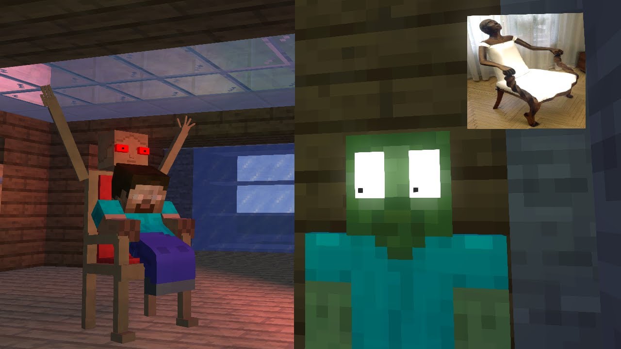 SCP 1609 ATTACK MONSTER SCHOOL - CHAIR HORROR - MINECRAFT ANIMATION ...