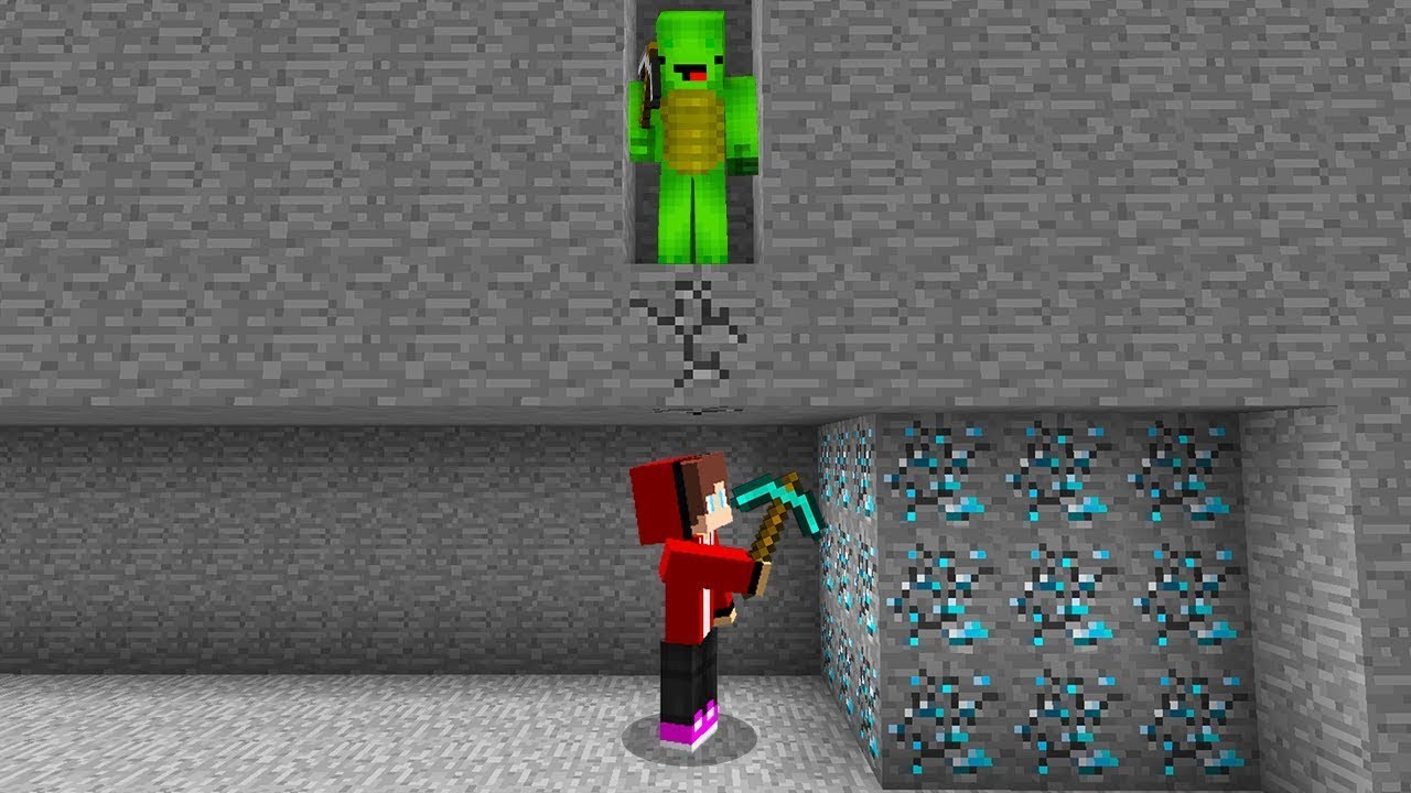 Speedrunner vs. Hunter, But You Can Mine The Entire Chunk in Minecraft ...