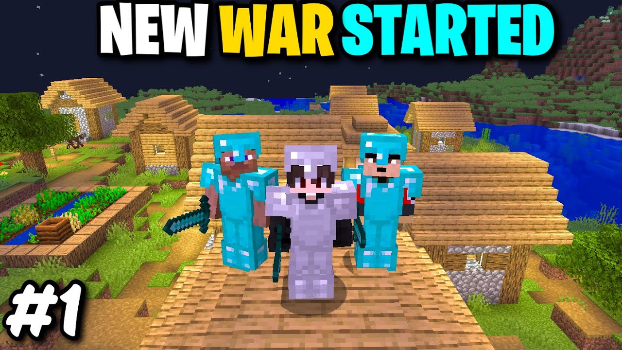 A New WAR Started on our Minecraft SMP SERVER || Minecraft in Hindi ...