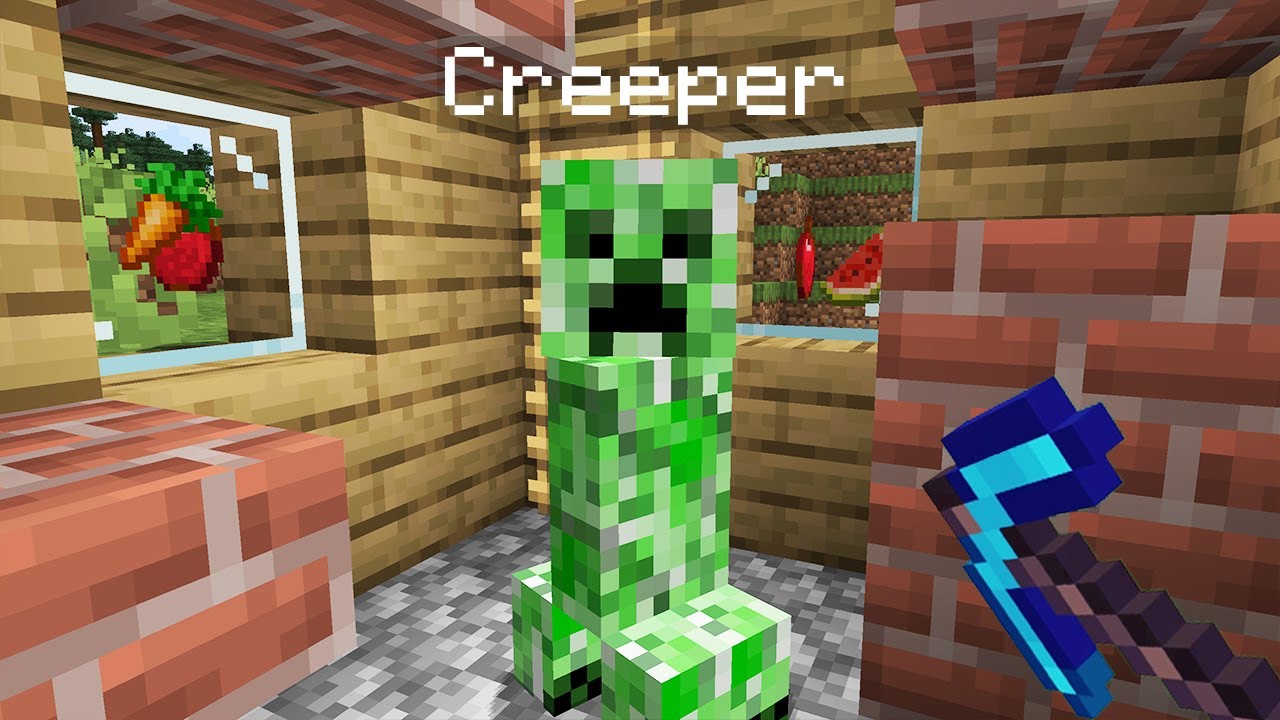 DON'T BE FRIENDS WITH A CREEPER IN MINECRAFT BY SCOOBY CRAFT PART 3 ...