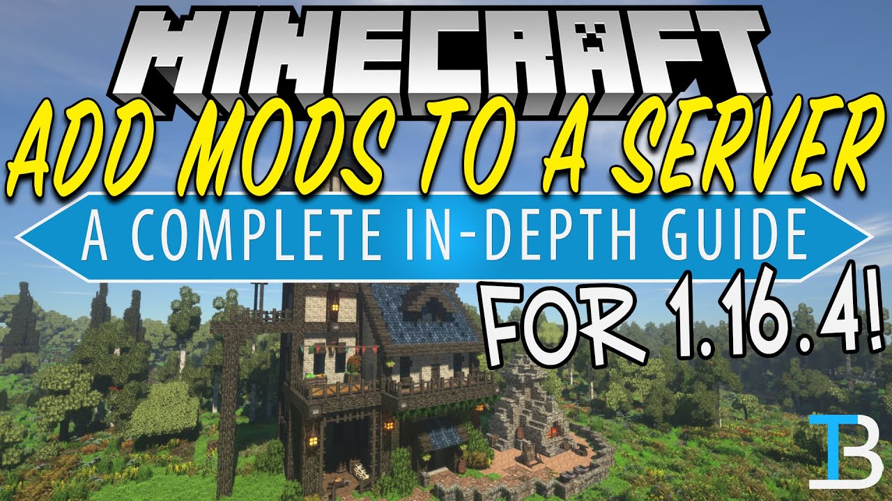 How To Add Mods to a Minecraft Server in 1.16.4 (Minecraft Server Mods ...