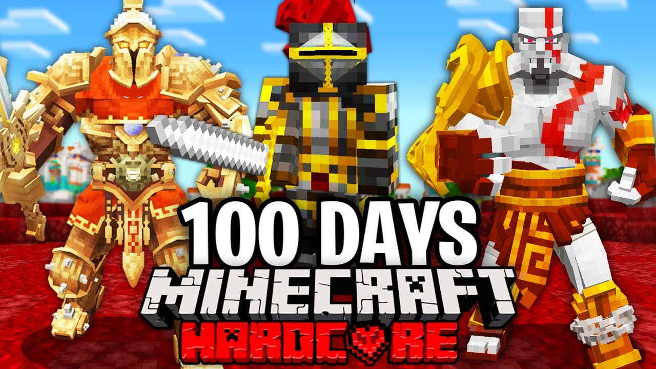 I Survived 100 Days in Ancient Sparta in Minecraft.. Here's What ...