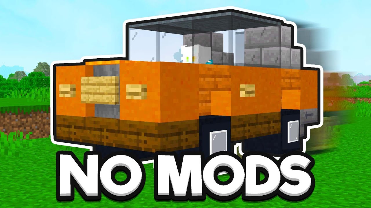 I made a DRIVABLE Car in Minecraft! - Minecraft videos