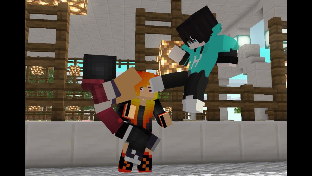 MINECRAFT ANIMATIONS - "Rumors" Love Triangle Heeko Vs. Aaron ...